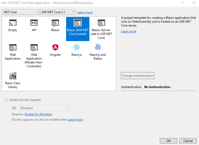 Blazor - Connect With Amazon DynamoDB Using AWS SDK